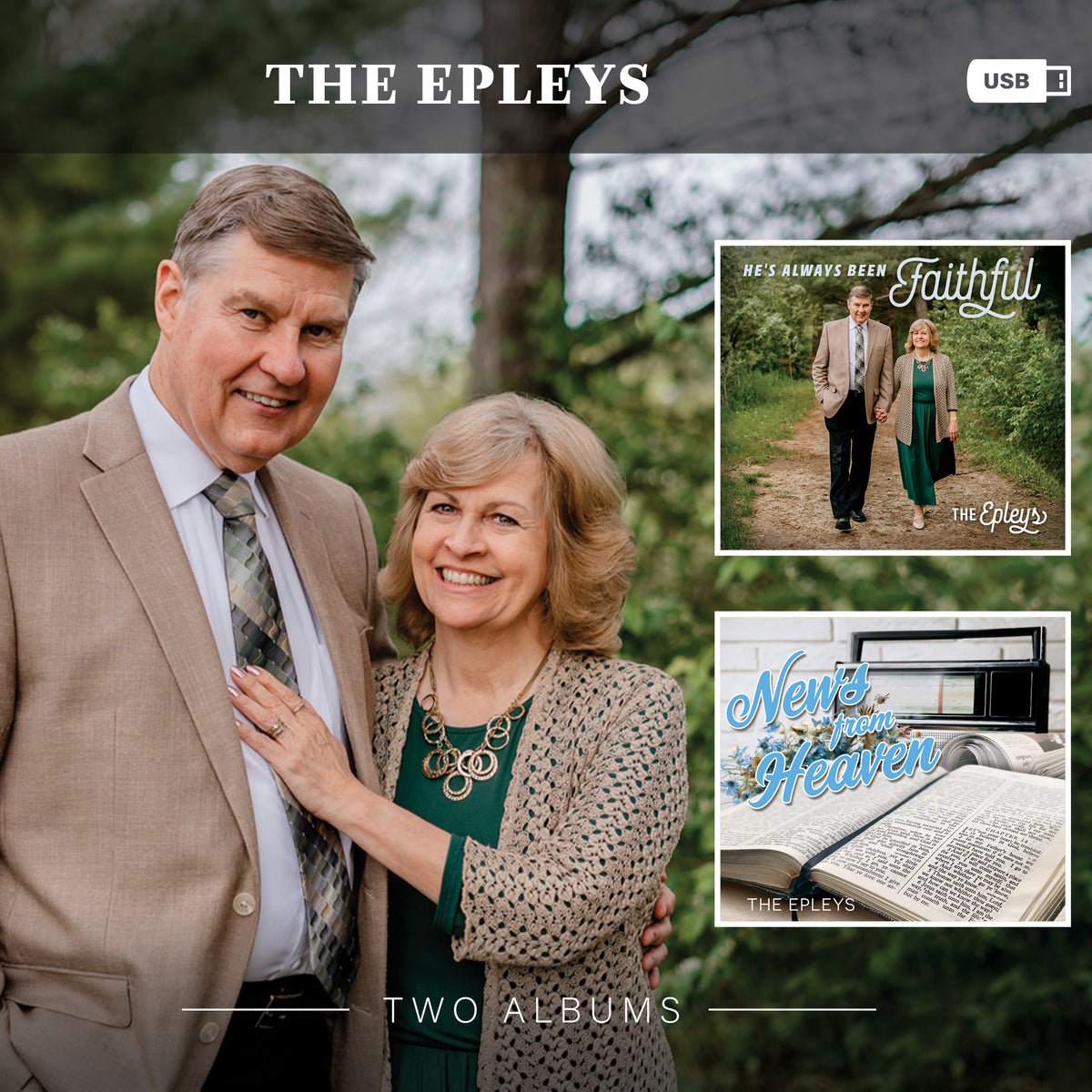 USB-He's Always Been Faithful | News from Heaven — Faith Music Missions