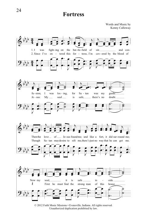 Fortress - SATB — Faith Music Missions