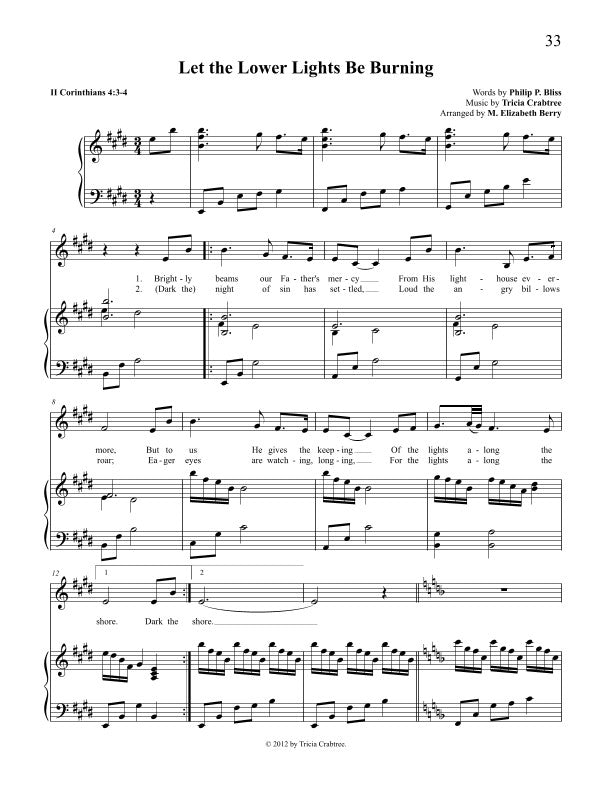 Let the Lower Lights Be Burning - Vocal Solo & Piano — Faith Music Missions