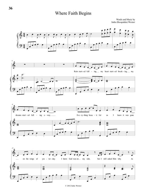 Digital Sheet Music — Faith Music Missions